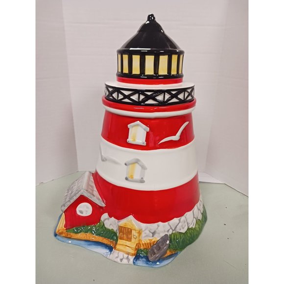Kitchen | Nautical Lighthouse Cookie Jar Vintage | Poshmark